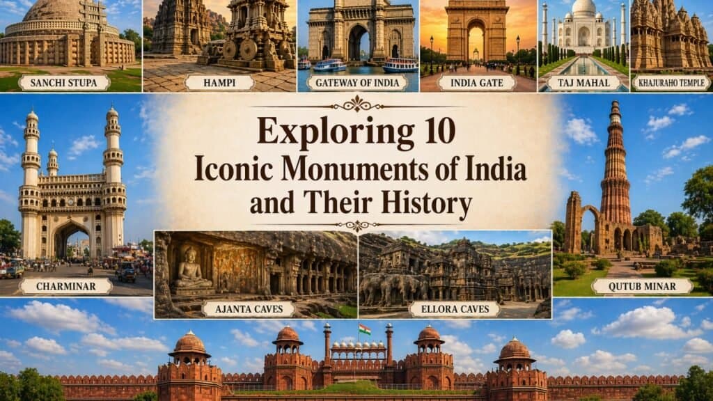 Exploring 10 Iconic Monuments of India and Their History | TickYourList